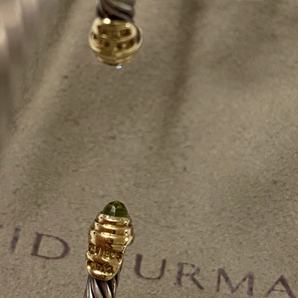 David Yurman | Jewelry | David Yurman Peridot Kids Cable Bracelet ...